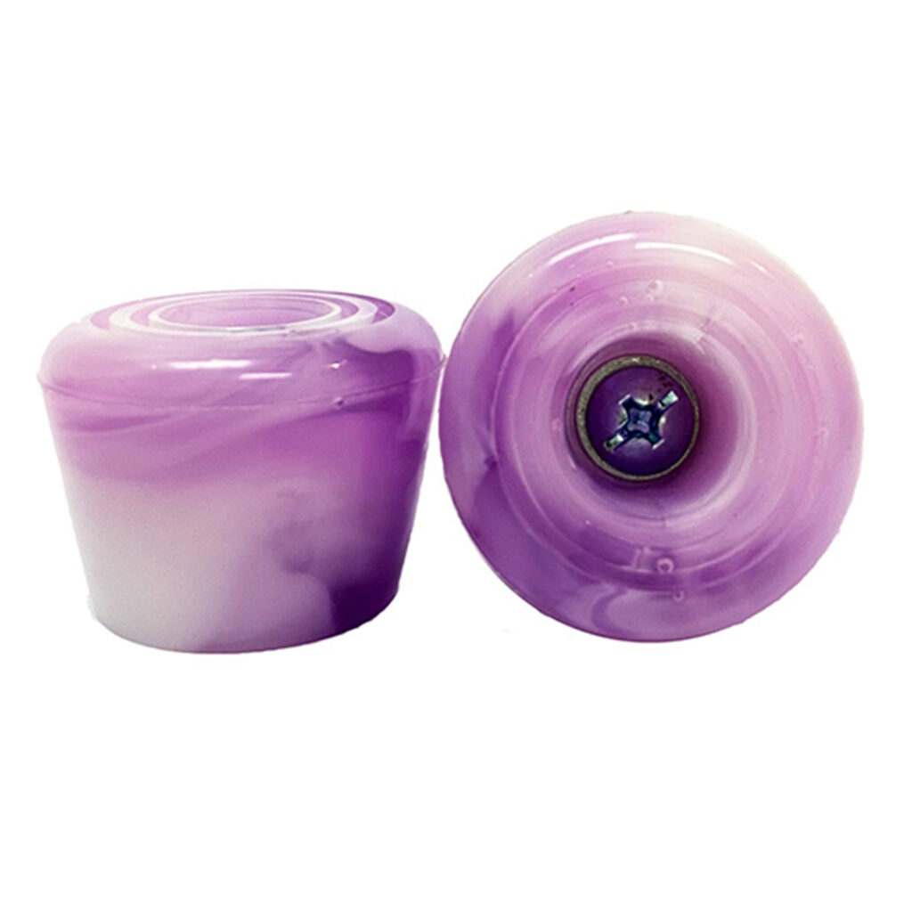 WHEELADDICT PURPLE MARBLE TOE STOPS | Lino Skate Shop | South Africa